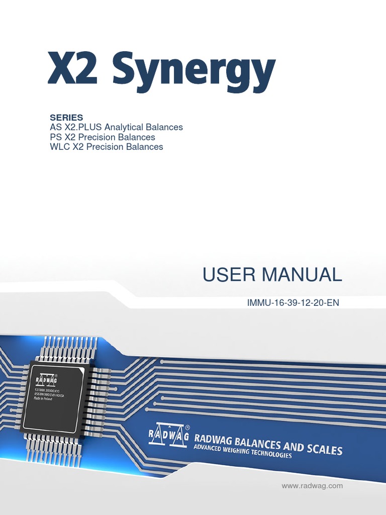 RADWAG X2-Series-User-Manual-EN | PDF | Usb