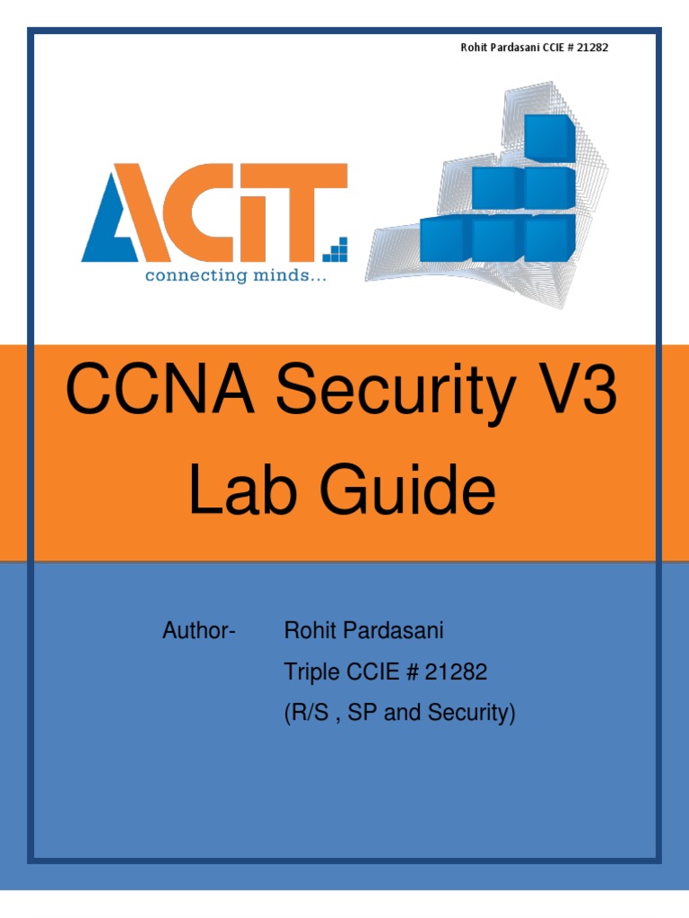 CCNA Security V3 Workbook Demo | PDF | Cisco Certifications | Radius