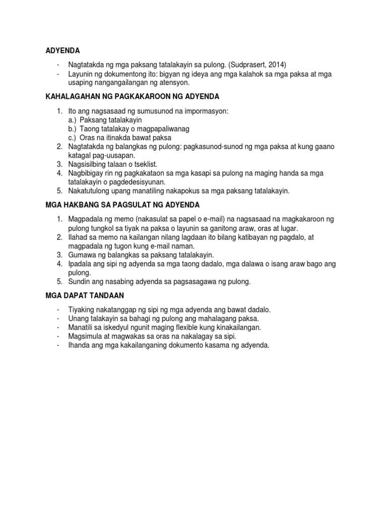 Filsala Reviewer | PDF