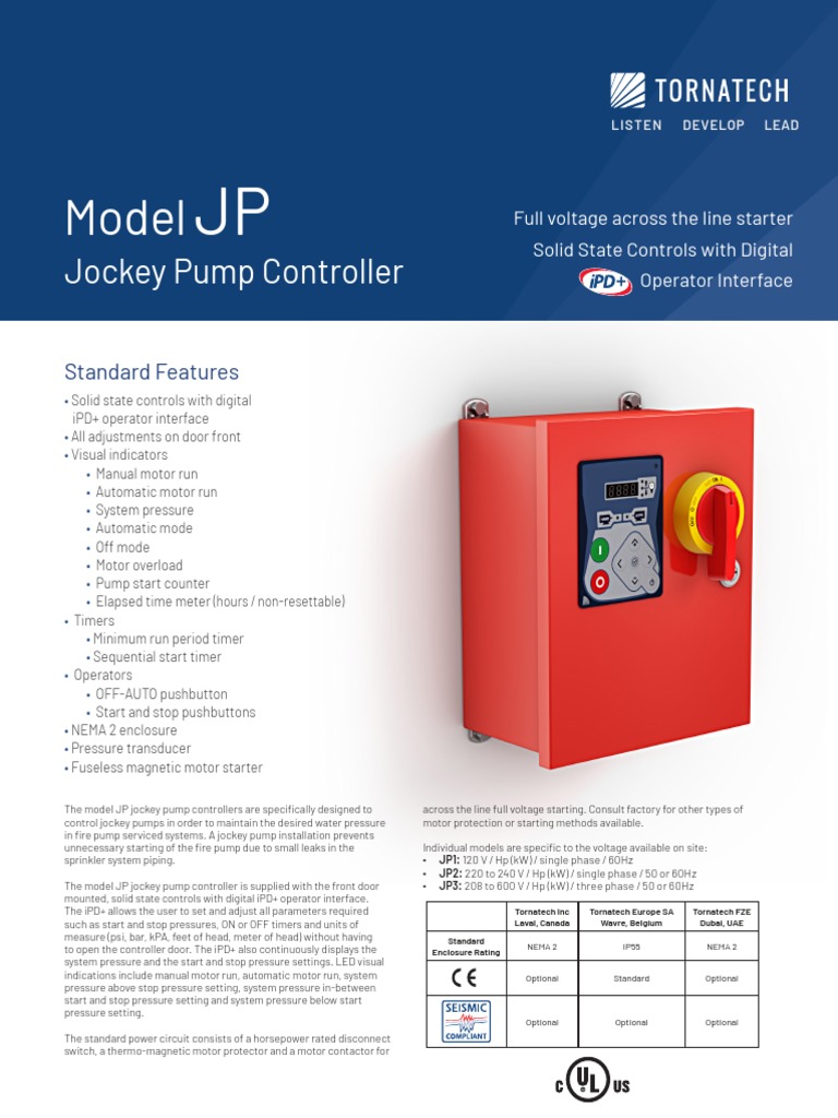 JPx-SBRO-005-E Tornatech | PDF | Pump | Equipment