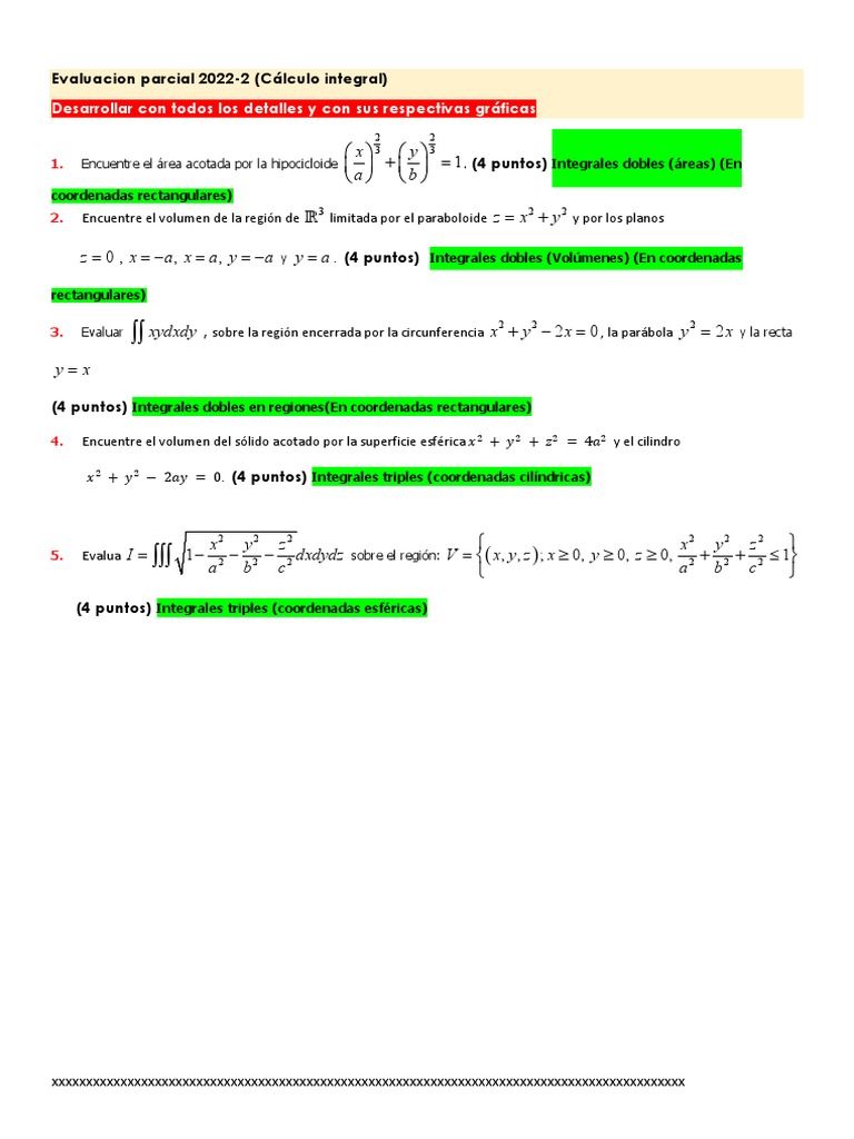 Evaluacion Parcial - Unidad 3 | PDF