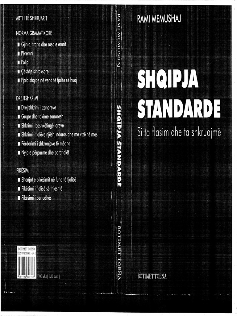 Dokumen - Tips Shqipja Standarde | PDF