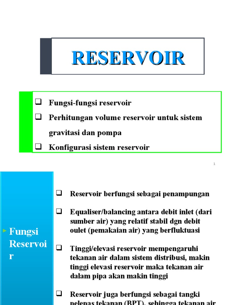 2.5.b. Modul-5 Reservoar | PDF