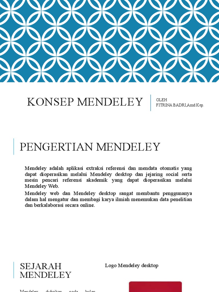 Panduan Lengkap Menggunakan Mendeley | PDF