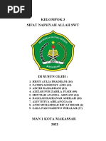 Sifat Salbiyah Aqidah | PDF