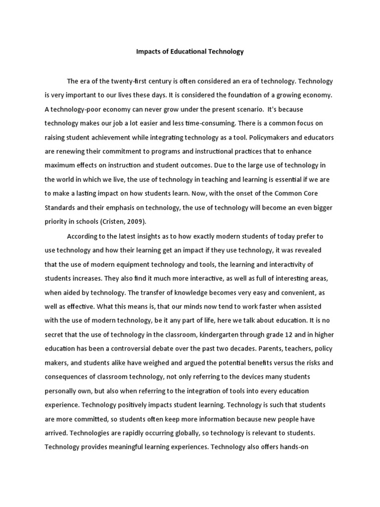 Edtech Pospaper | PDF | Learning | Internet