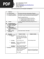 7E'S DLP in Math | PDF | Shape | Lesson Plan