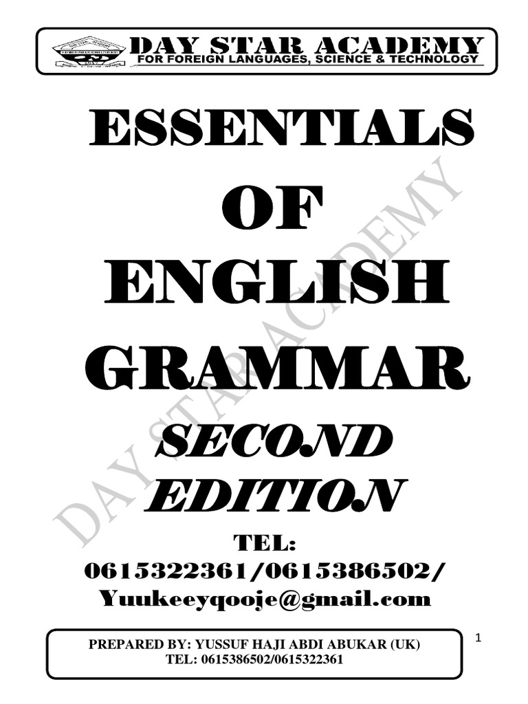 Grammar One | PDF | Pronoun | Verb