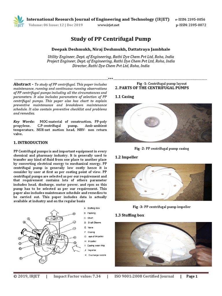 Paperonc P | PDF | Pump | Mechanical Engineering
