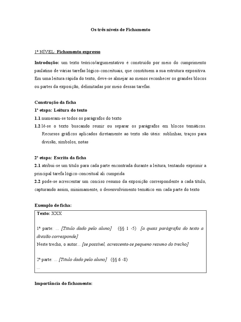Modelo de Resumo I | PDF | Abstract (resumo) | Autor