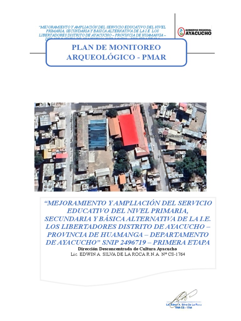 Plan de Monitoreo | PDF
