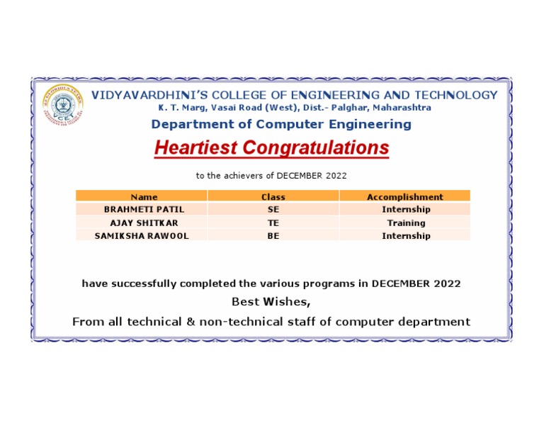 Dec22 Certificate | PDF