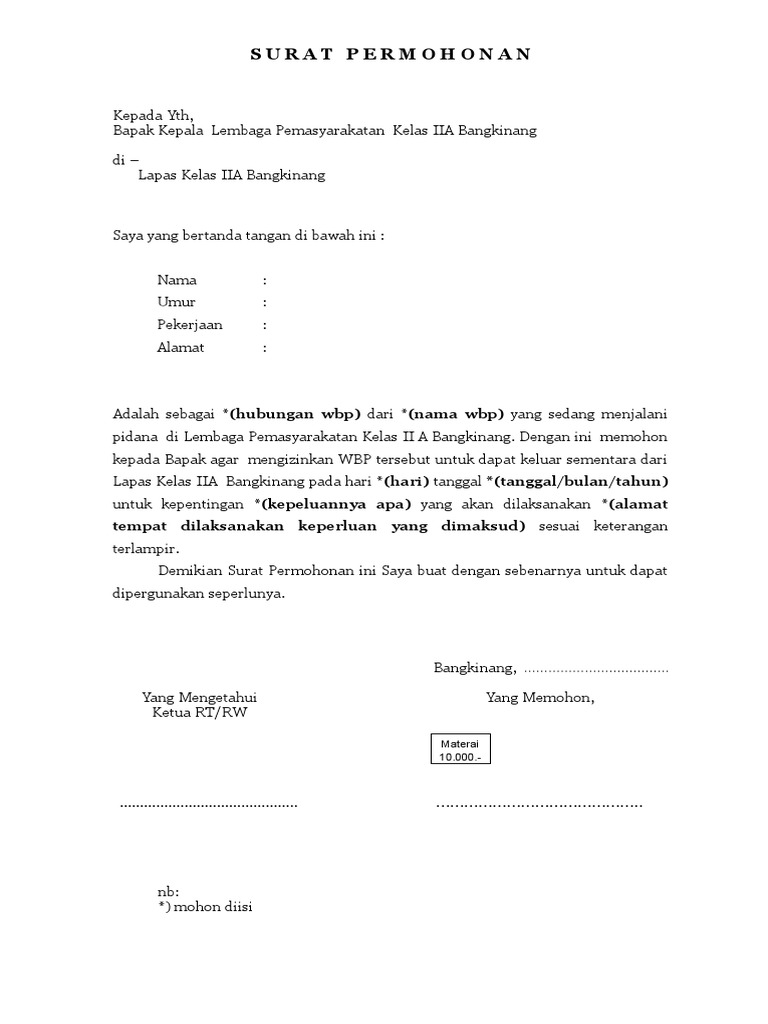 Permohonan Izin Khusus (Wali Nikah, Pembagian Harta Gono-Gini) | PDF Permohonan Izin Khusus (Wali Nikah, Pembagian Harta Gono-Gini) | PDF