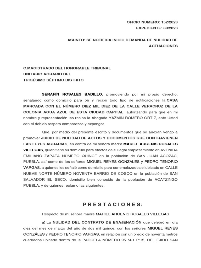 Demanda Agraria - Equipo1 | PDF | Gobierno | Gobernancia