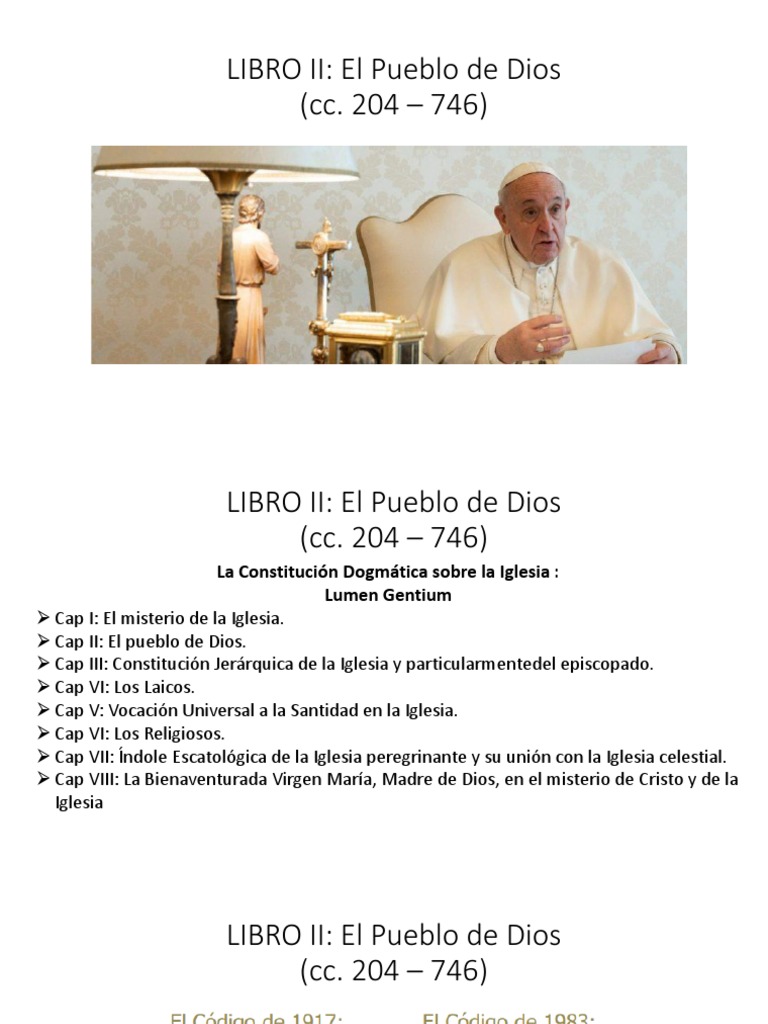 Derecho Canonico - LIBRO II | PDF | Iglesia Católica | Celibato