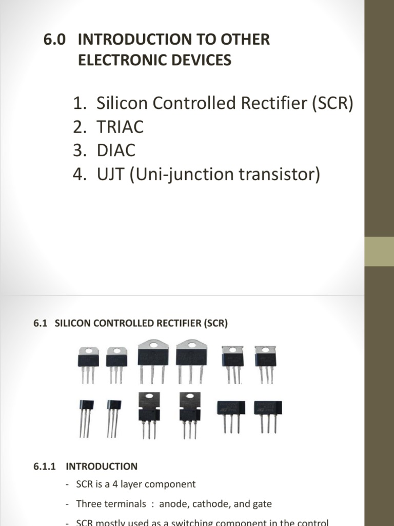 10.other Semiconductor Devices | PDF | P–N Junction | Diode