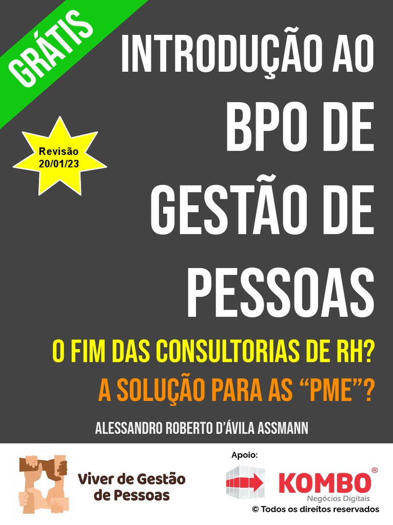 E-Book - Introdução Ao BPO de Gestão de Pessoas | PDF | Gestão de ...