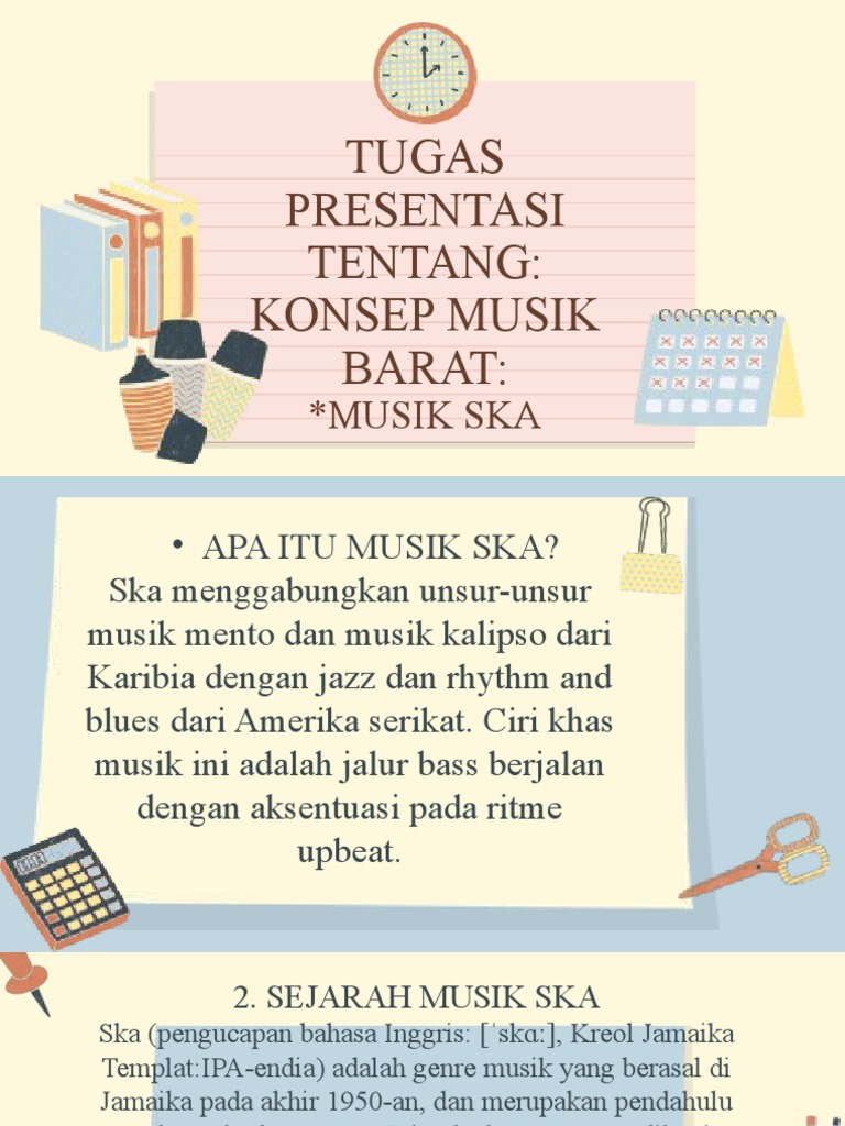 Presentasi MUSIK SKA | PDF