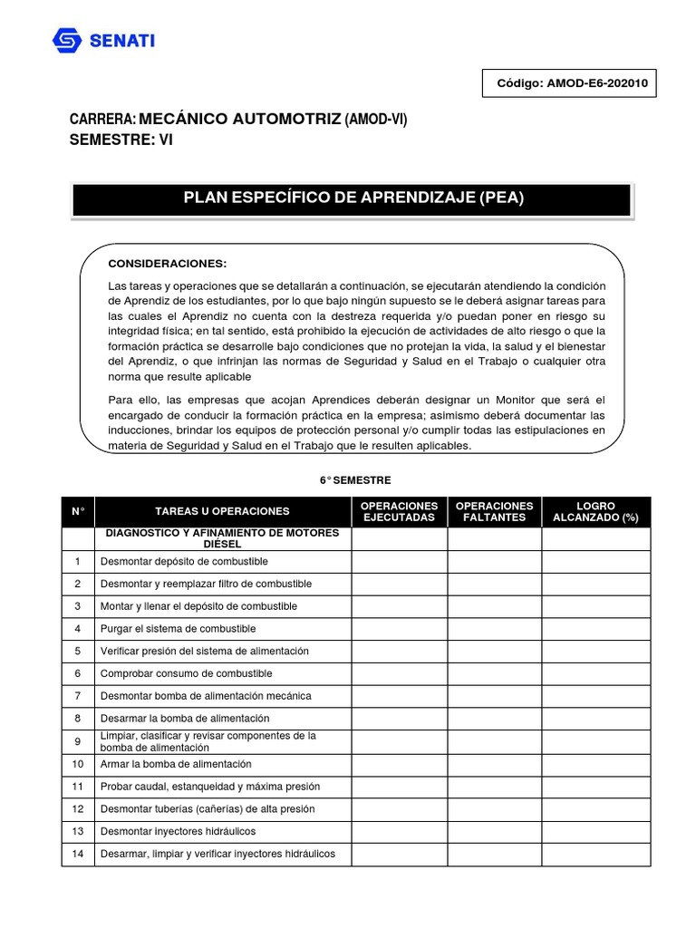 Amod Amod-611 Pea | PDF | Inyección de combustible | Motor diesel