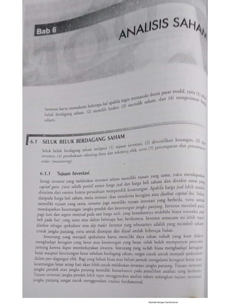 Aip 9 Analisis Saham | PDF