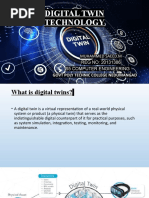 Digital Twin Technology SEMINAR | PDF | Computing