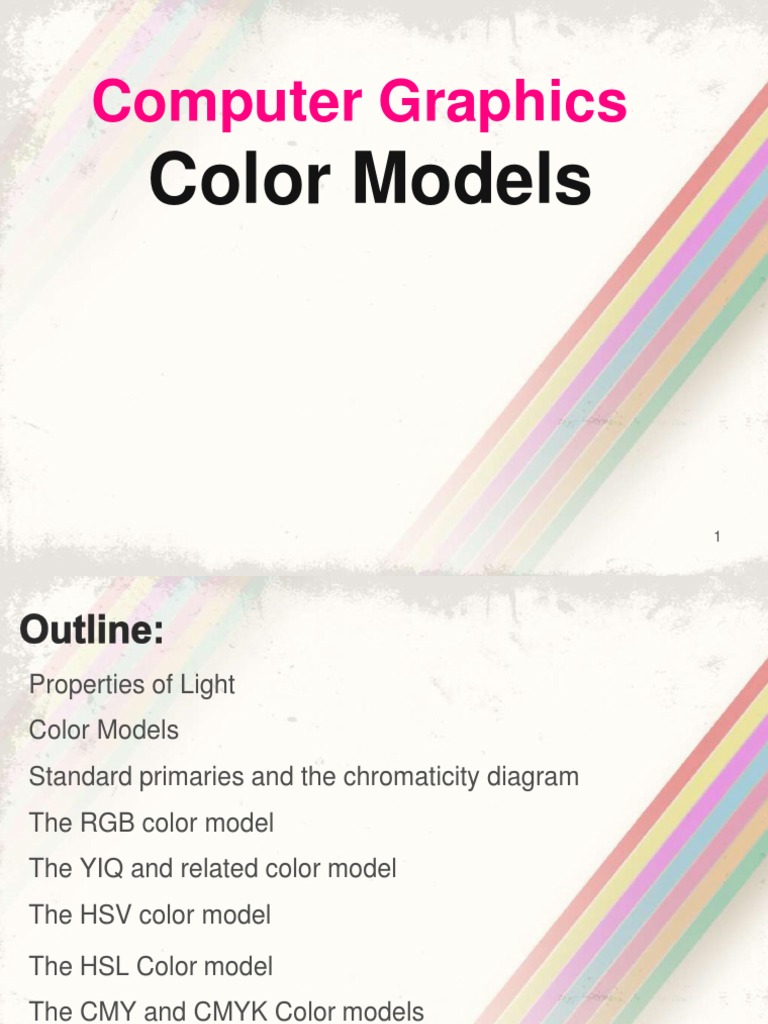 Color Models | PDF | Color | Rgb Color Model