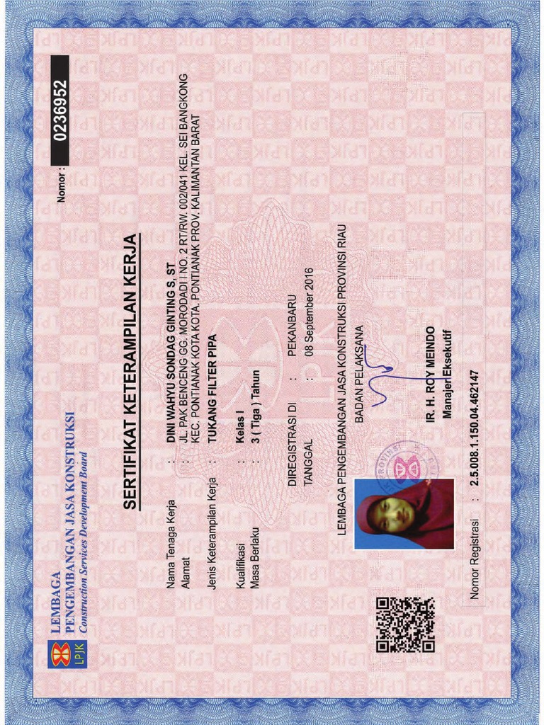 Dini Wahyu - SKT Filter Pipa TT.008 | PDF