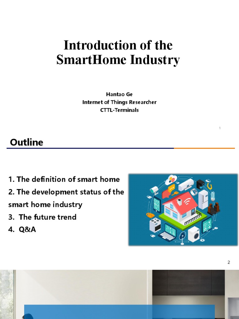 W1-1 Overview of The SmartHome Industry-V2.3 | PDF | Internet Of Things | Home Automation