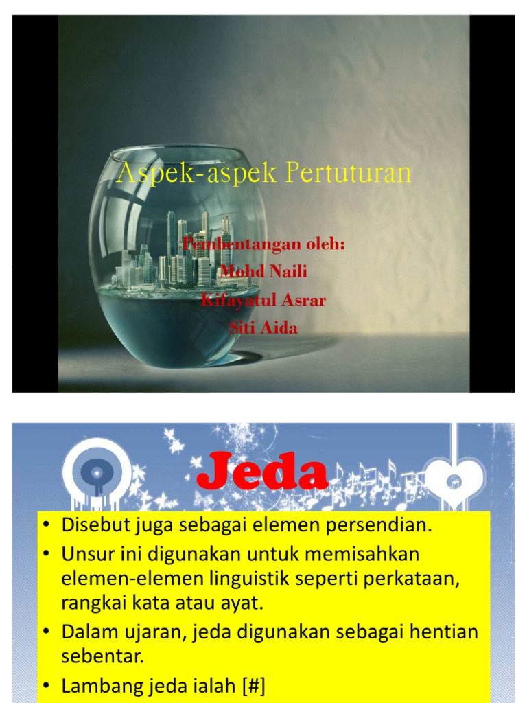 Aspek-Aspek Pertuturan | PDF