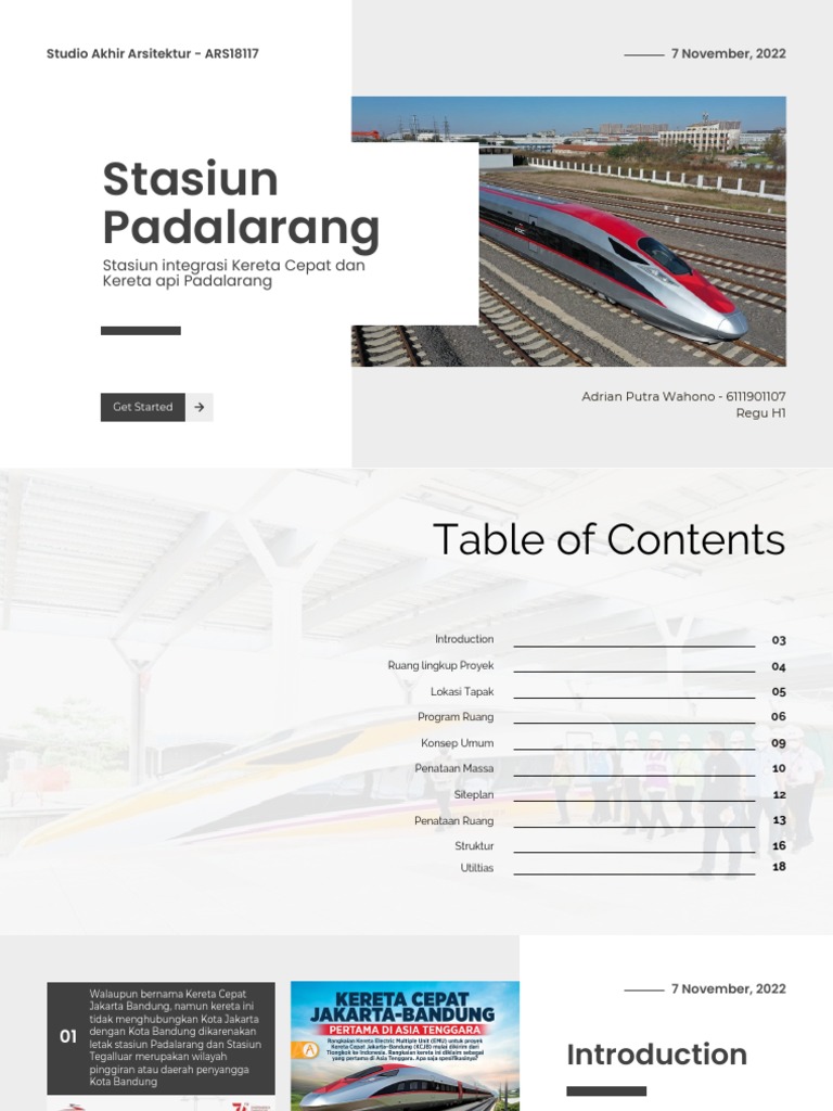 Presentasi Stasiun - Adrian | PDF