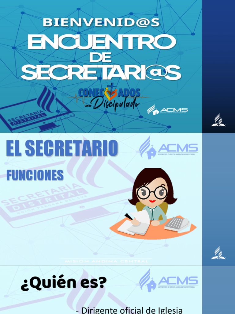 El Secretario y Sus Funciones ACTUALIZADO | PDF | Creencia religiosa y ...