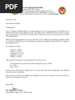 School Transfer Letter (Sample) | PDF