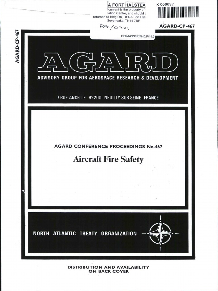 Agard CP 467 | PDF | Turbomachinery | Fires