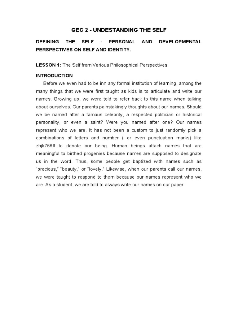 Gec 2 Reviewer - Prelim | PDF