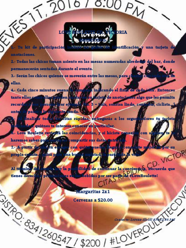 Love Roulette Instructivo | PDF