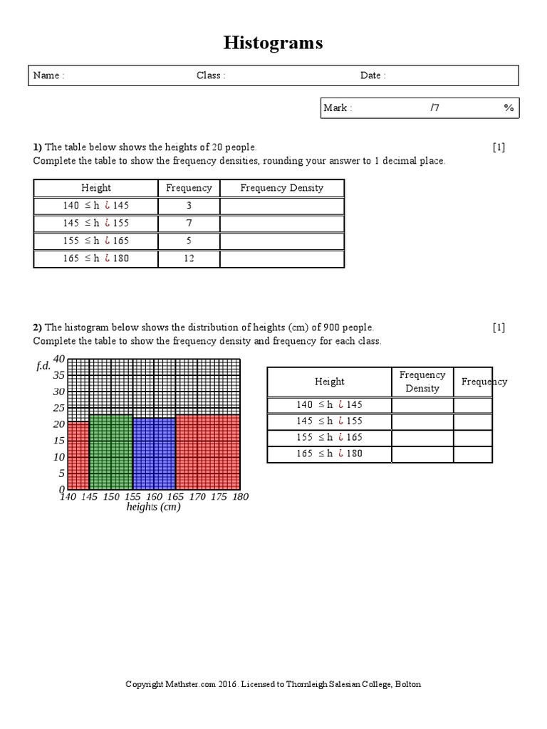 Histograms - 2 | PDF | Histogram