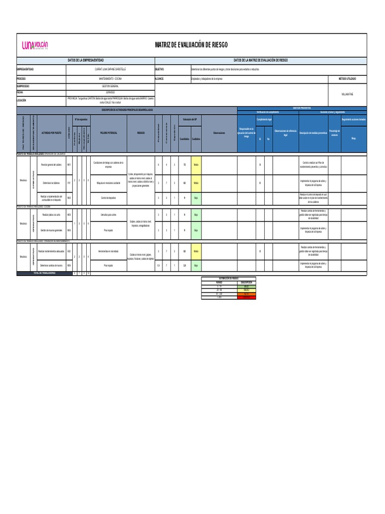 William Fine | PDF | Evaluación de riesgos