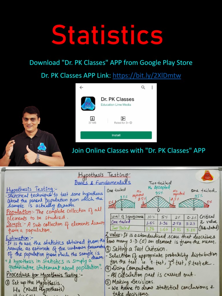 Join Online Classes with Dr. PK App | PDF