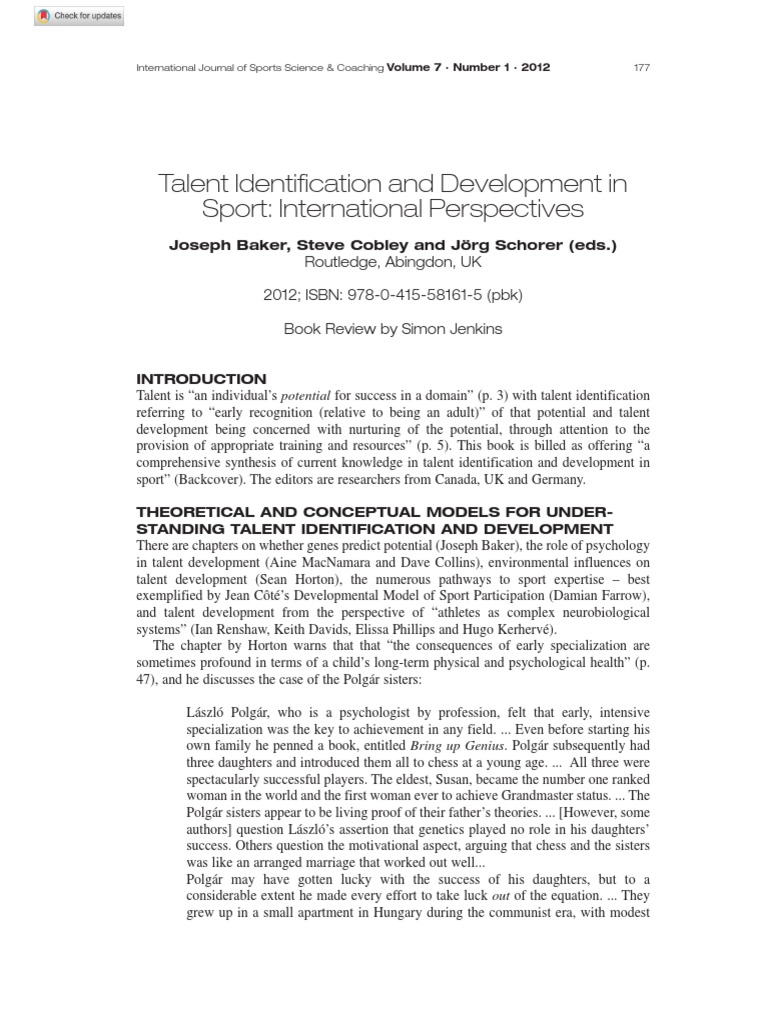 Talent | PDF | Expert | Learning