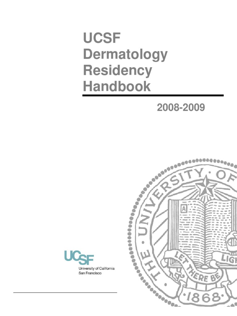 Resident Handbook 2008 | PDF | Residency (Medicine) | Dermatology