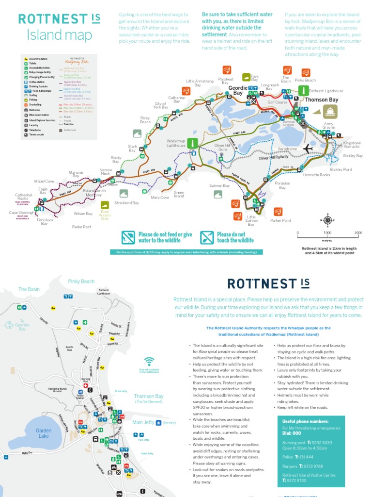 Island Map: Geordie Bay Thomson Bay Geordie Bay Thomson Bay | PDF