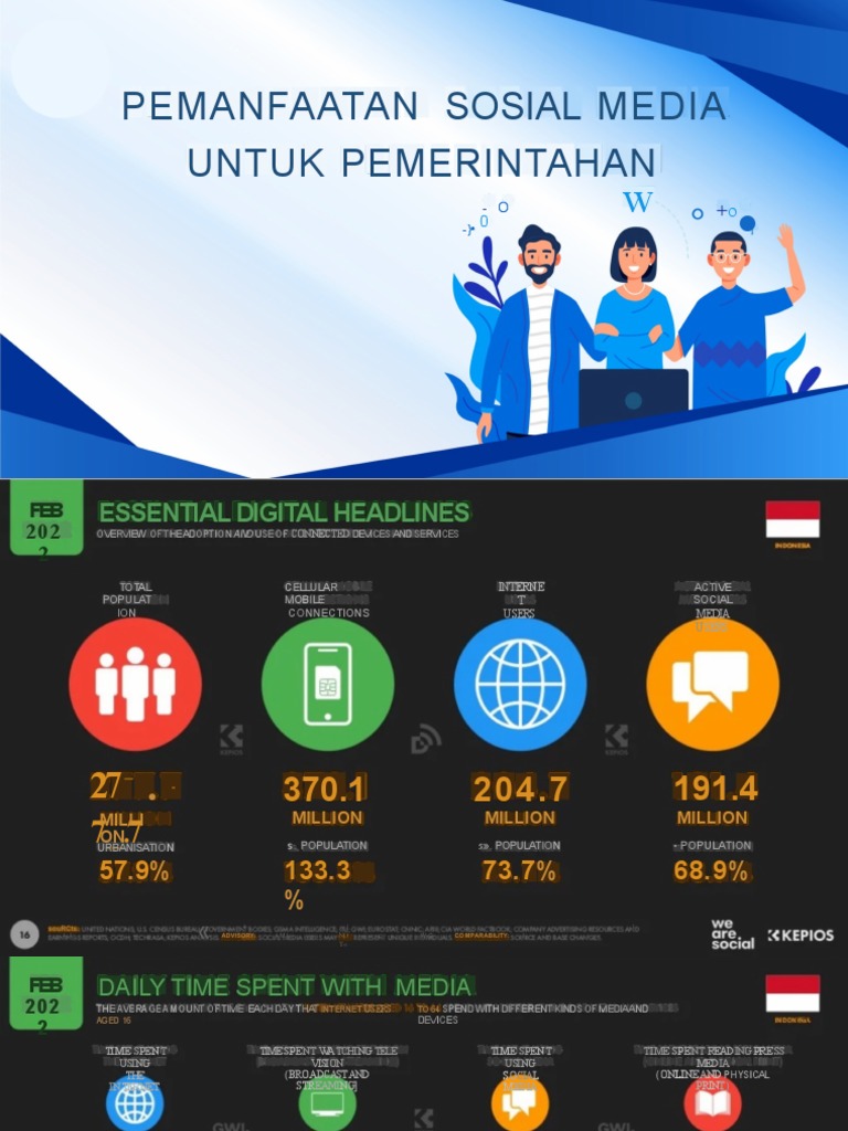 Pemanfaatan Sosmed Untuk Pemerintah | PDF | Popular Culture & Media Studies | Social Media