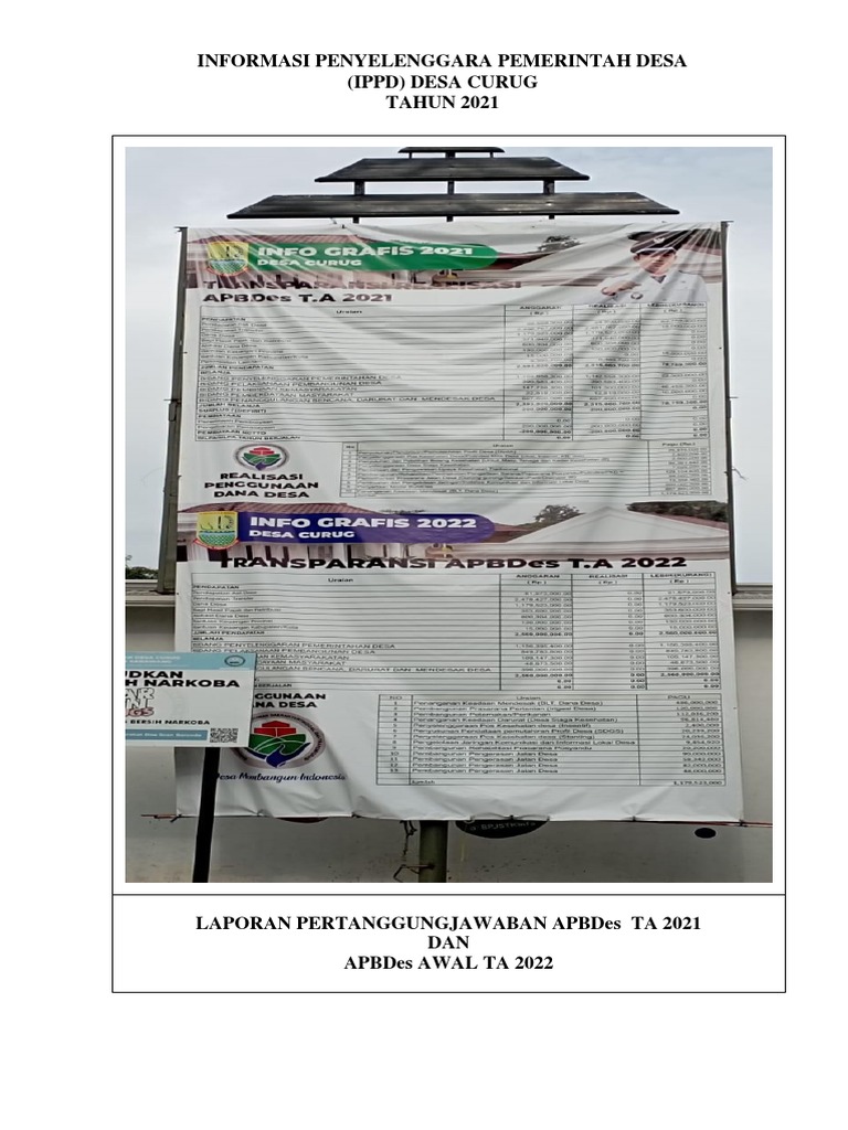 Ippd Desa Curug | PDF