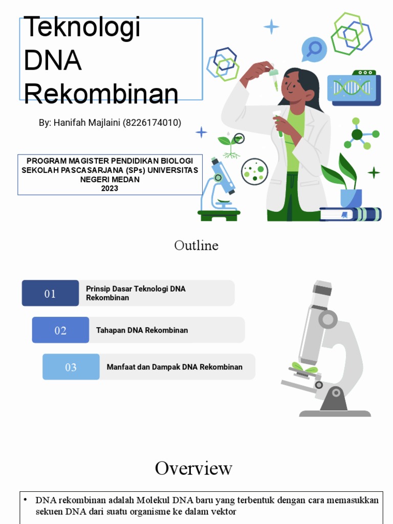 Teknologi DNA Rekombinan | PDF