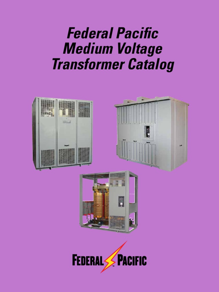 FP Medium Voltage Transformer Catalog | PDF | Transformer | Electrical ...