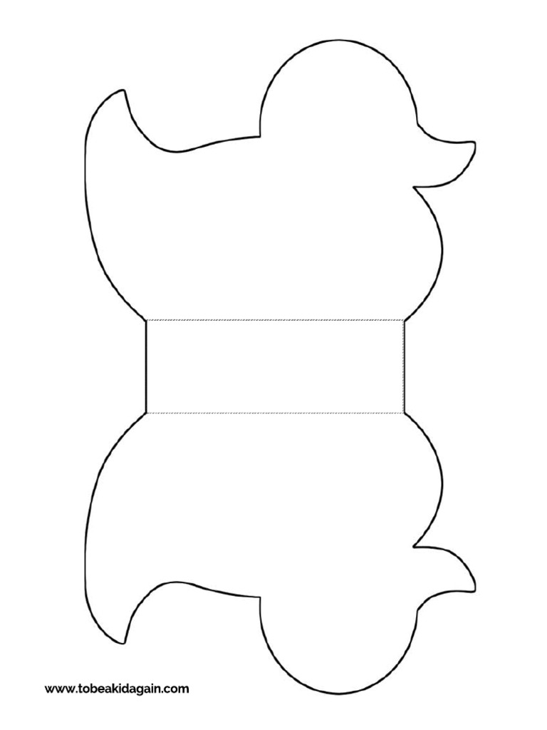 3d Folded Paper Duck | PDF