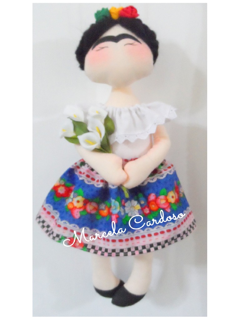 Frida Boneca Pano FREE Marcela Cardoso | PDF