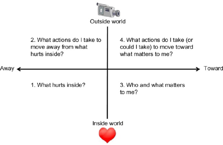 The ACT Matrix 22 23 A Visual Tool For Teaching The ACT Approach Is ...