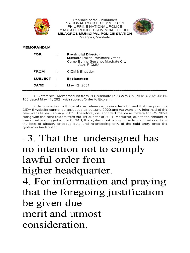 Explanation CIDMS Encoder | PDF