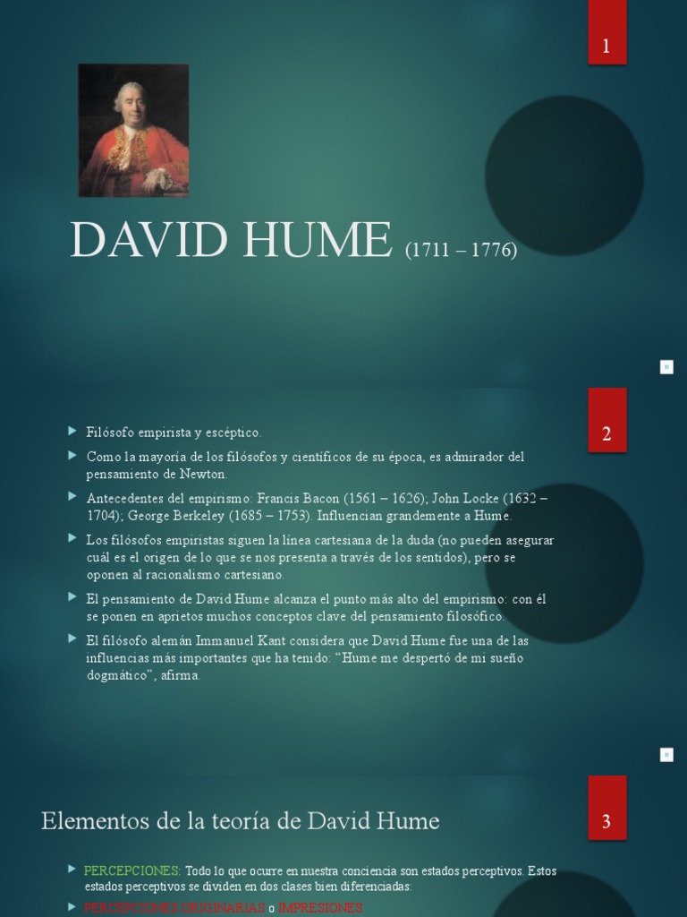 David Hume | PDF | David Hume | Empirismo
